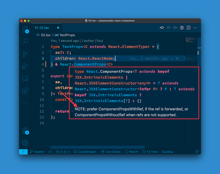 Build strongly typed polymorphic components with React and TypeScript - LogRocket Blog