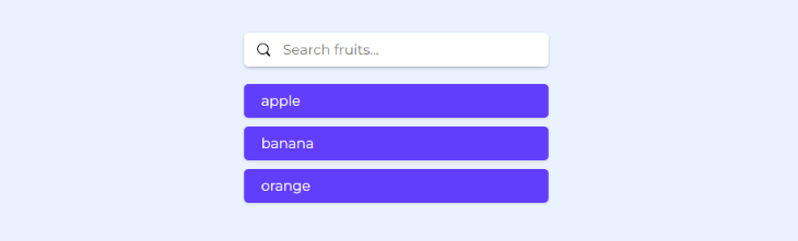 How To Create A Search Bar In Vue Logrocket Blog