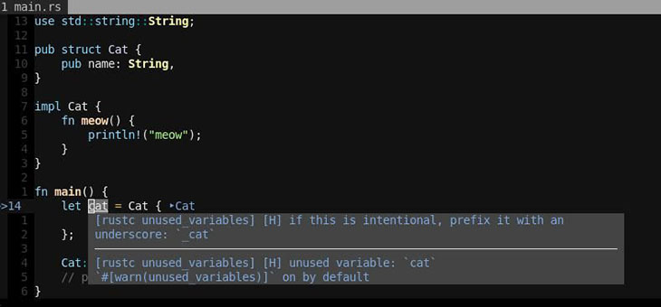 Configuring Vim for Rust development - LogRocket Blog