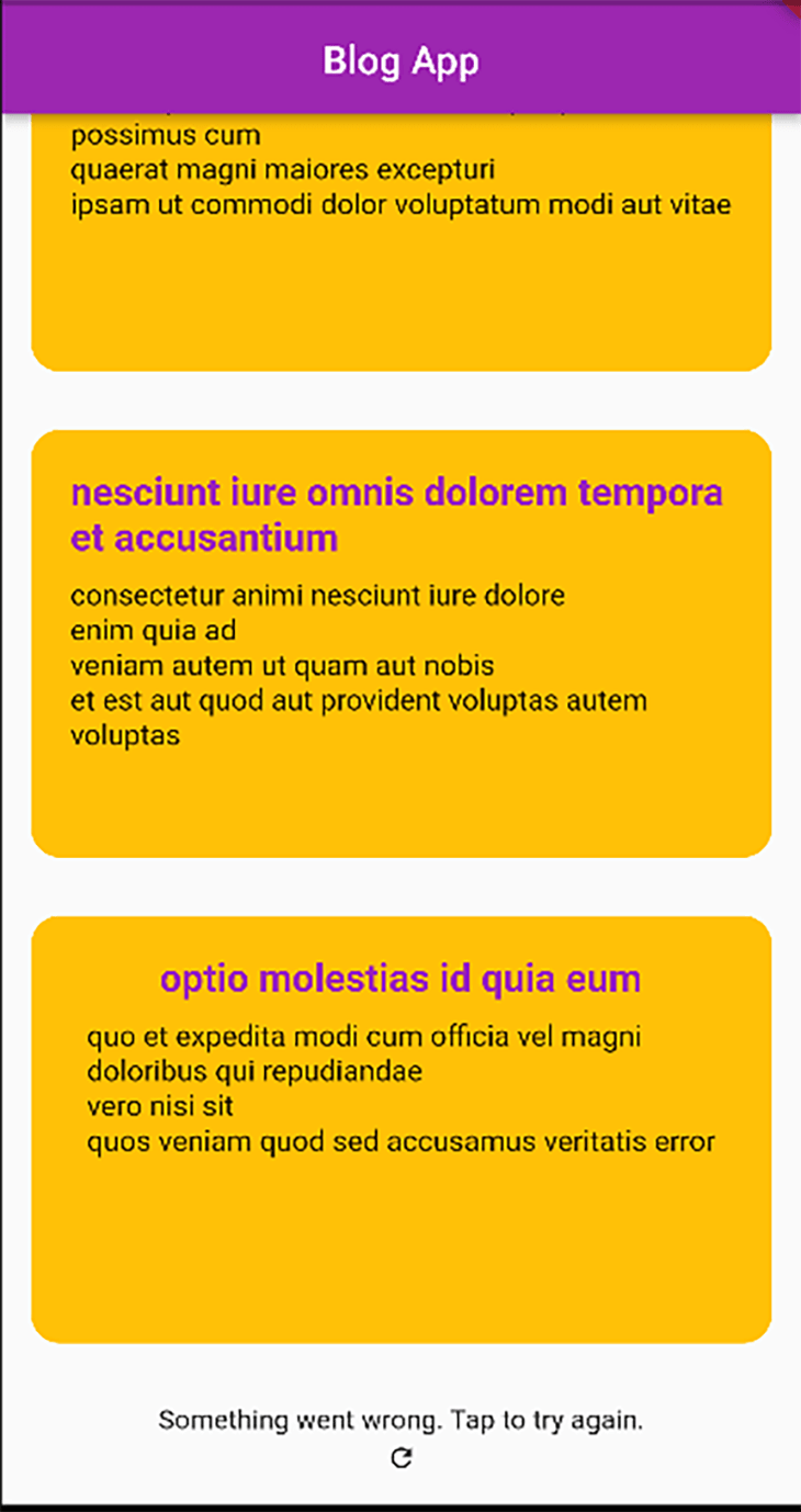 How to implement infinite scroll pagination in Flutter - LogRocket Blog