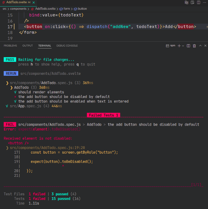 Testing a Svelte app with Vitest - LogRocket Blog