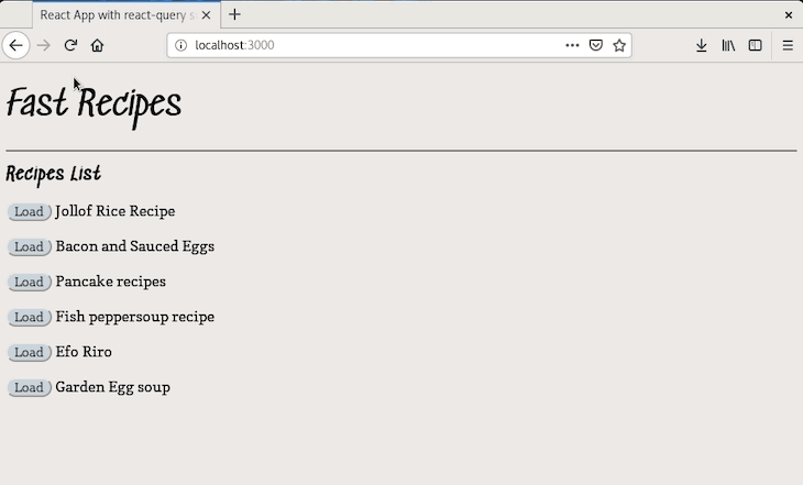 Using Suspense And React Query Tutorial With Examples Logrocket Blog