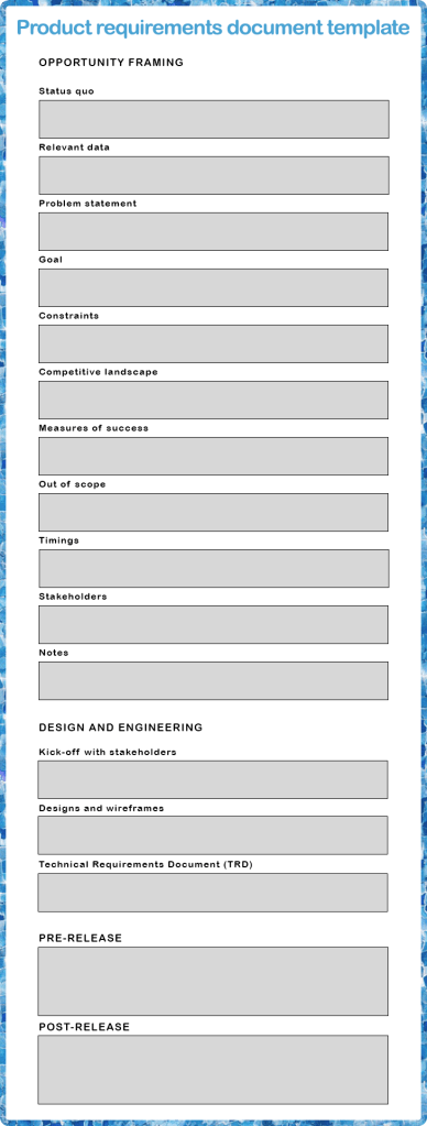 What is a product requirements document (PRD)? - LogRocket Blog