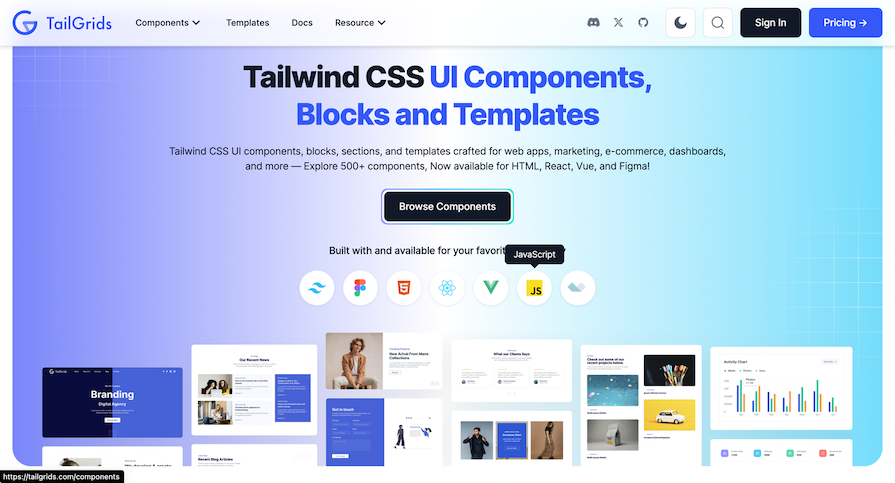 11 best Tailwind CSS component and template collections - LogRocket Blog