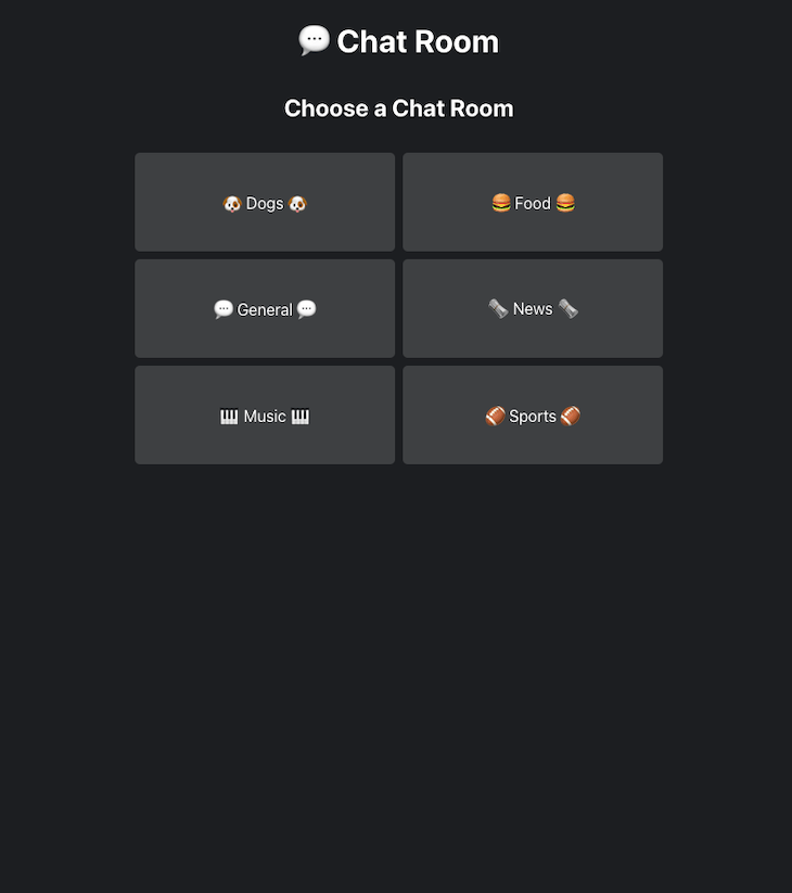 How to build a chatroom app with React and Firebase - LogRocket Blog