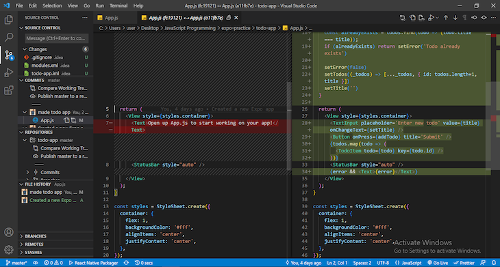 How to choose the best IDE for React Native - LogRocket Blog