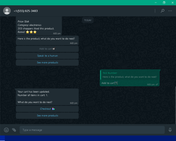 Build an automated ecommerce app with WhatsApp Cloud API and Node.js ...