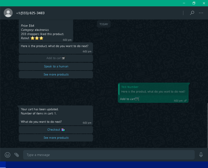 Build an automated ecommerce app with WhatsApp Cloud API and Node.js ...