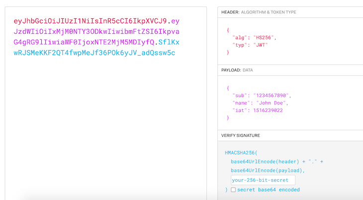 How To Secure A Rest Api Using Jwt Authentication Logrocket Blog 0042