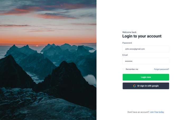 Building a responsive login page in Flutter - LogRocket Blog