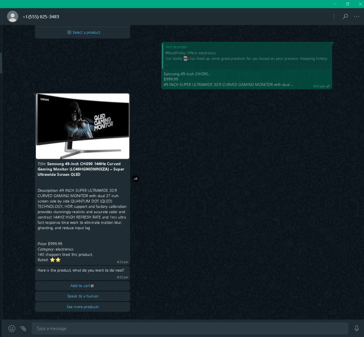 Build an automated ecommerce app with WhatsApp Cloud API and Node.js ...