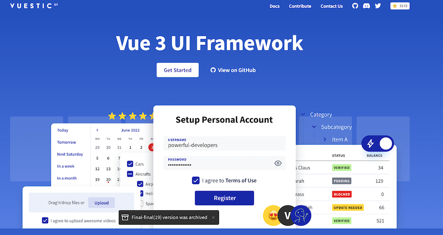 The best UI frameworks for Vue 3 - LogRocket Blog