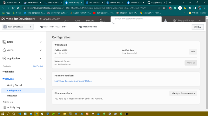 Build an automated ecommerce app with WhatsApp Cloud API and Node.js ...