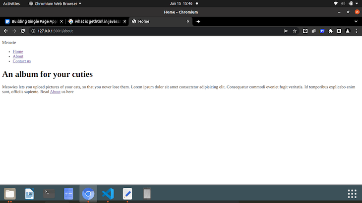 Building Single Page Applications With Css Transitions Logrocket Blog