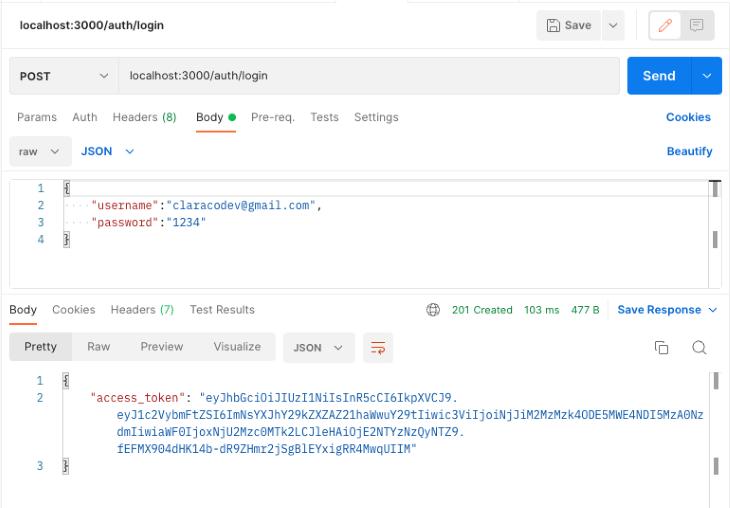 How to implement JWT authentication in NestJS - LogRocket Blog