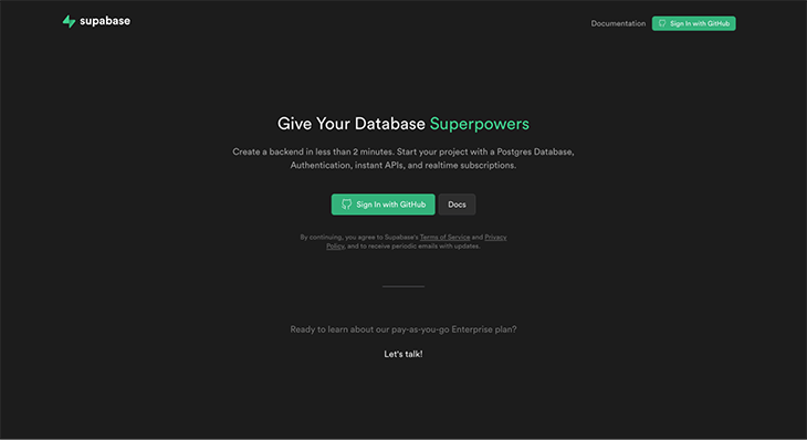 Build a full-stack app with Next.js and Supabase - LogRocket Blog