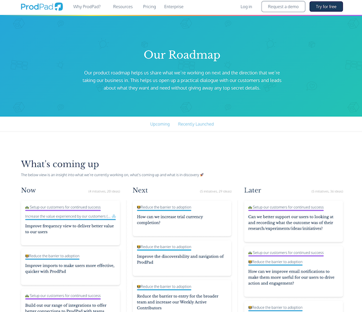 Agile roadmaps: Examples, frameworks, and how to create one - LogRocket ...