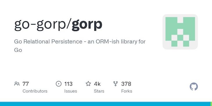 Comparing the 7 best ORM packages in Go - LogRocket Blog