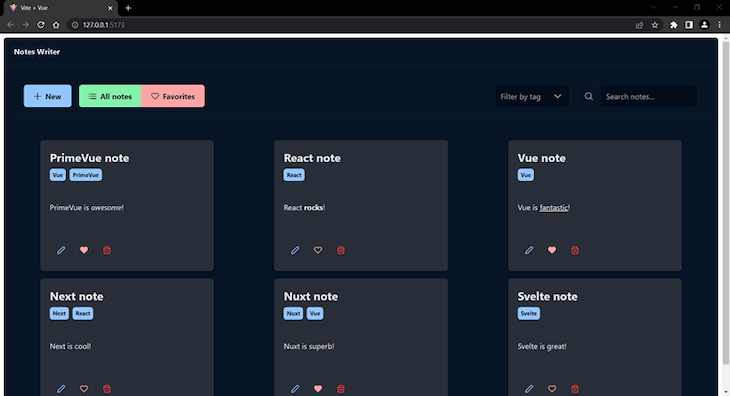 Exploring Primevue A Vue Based Ui Component Library Logrocket Blog