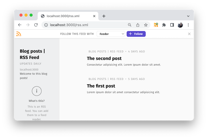 Adding an RSS feed to your Next.js app - LogRocket Blog