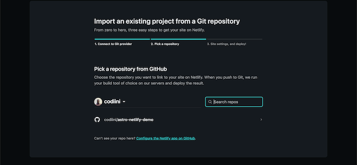 Using Astro And Netlify To Build And Deploy A Web App Logrocket Blog 