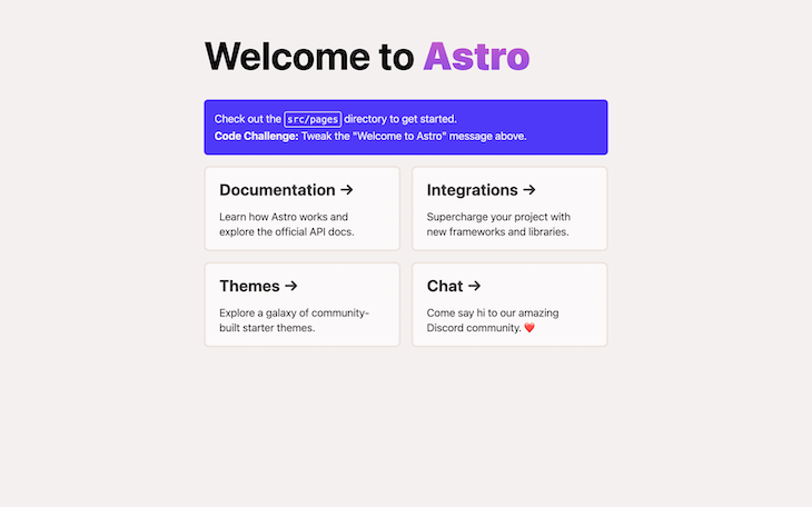 Build a blog with Astro, Vite, and MDX - LogRocket Blog