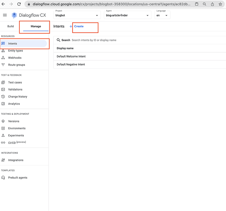 Create A React Chat Assistant With Dialogflow Cx Logrocket Blog 5807