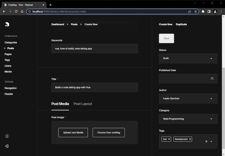 Using Payload CMS to build a blog - LogRocket Blog