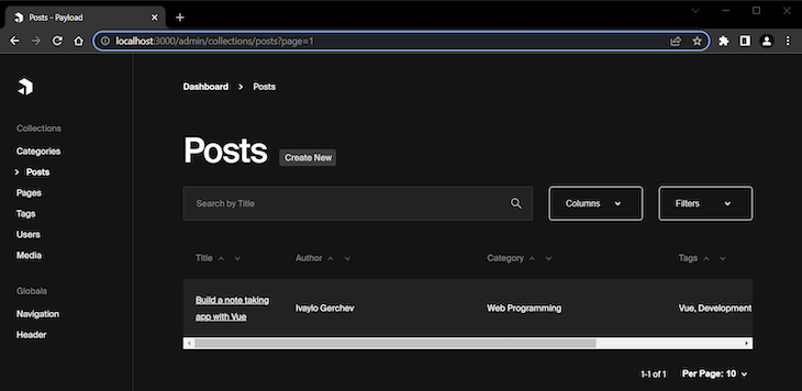 Using Payload CMS to build a blog - LogRocket Blog