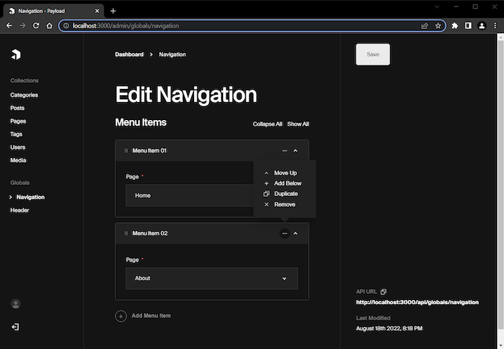 Using Payload CMS to build a blog - LogRocket Blog