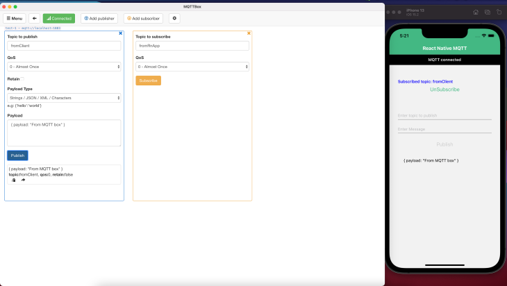 Guide to building a React Native MQTT messaging app - LogRocket Blog
