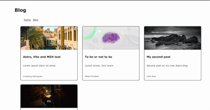 Build a blog with Astro, Vite, and MDX - LogRocket Blog