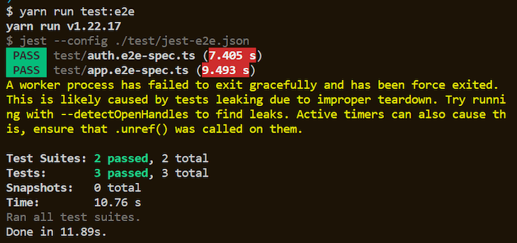 End-to-end testing in NestJS with TypeORM - LogRocket Blog