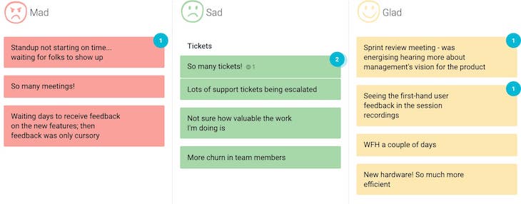 20 fresh retrospective session formats and ideas - LogRocket Blog