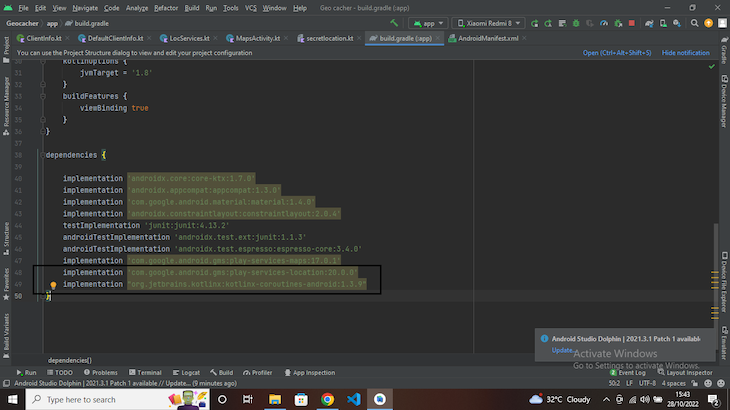 How to build a geocaching app with Android’s Fused Location - LogRocket ...