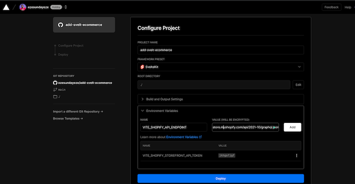 Deploy Your Ecommerce Store With The New Svelte Commerce Logrocket Blog 7463