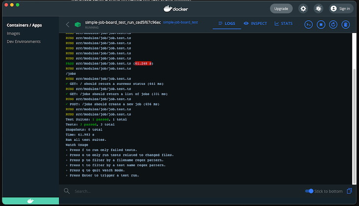 Using Docker Containers To Beat Flaky Tests Logrocket Blog 9844