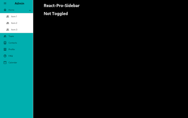 Create Responsive Sidebars With React Pro Sidebar And Mui Logrocket Blog