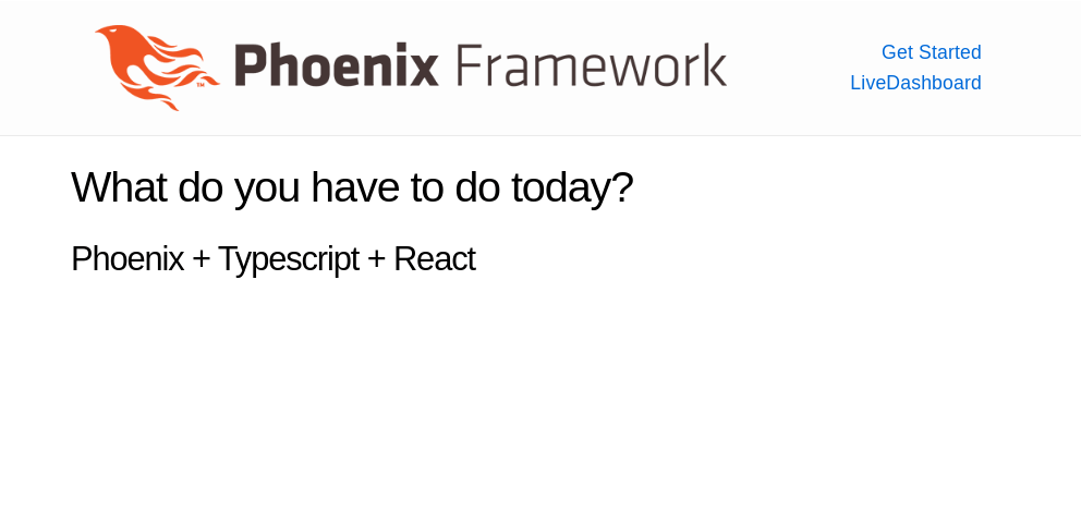 Create A To Do List App With Phoenix React And Typescript Logrocket Blog
