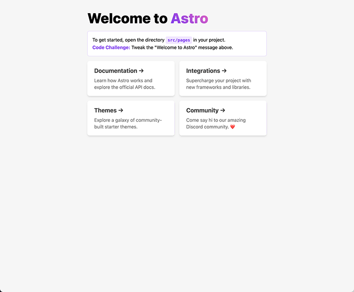 Building A Multi Framework Dashboard With Astro Logrocket Blog
