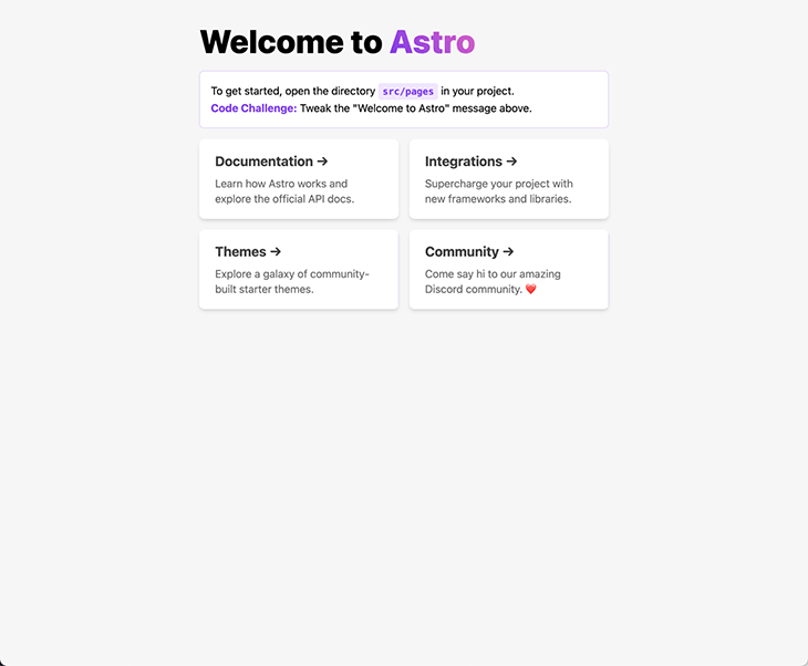 Building a multi-framework dashboard with Astro - LogRocket Blog