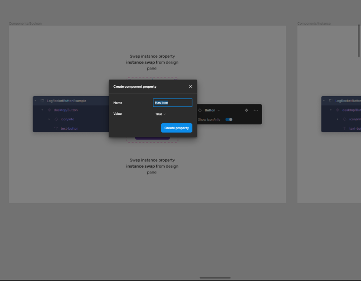 Using component properties in Figma - LogRocket Blog