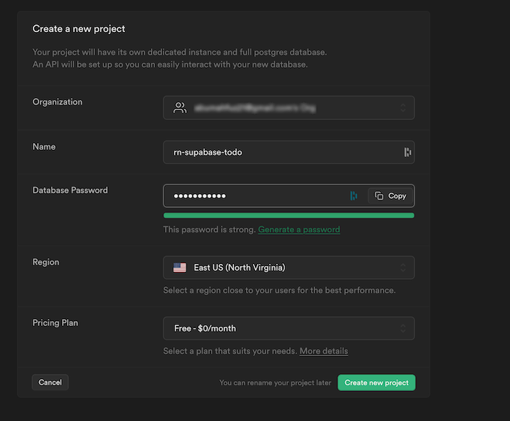 Choosing and connecting a React Native backend - LogRocket Blog