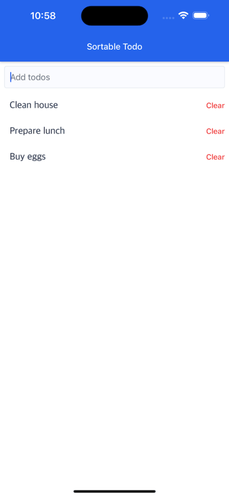 Build a draggable to-do list with React Native Draggable FlatList ...