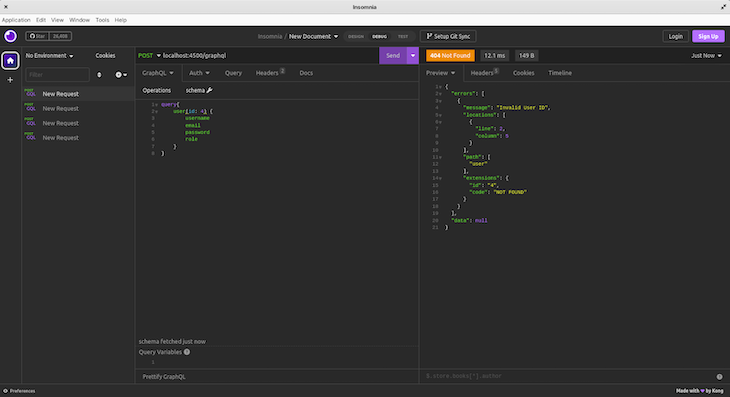 Debugging GraphQL APIs with Insomnia - LogRocket Blog