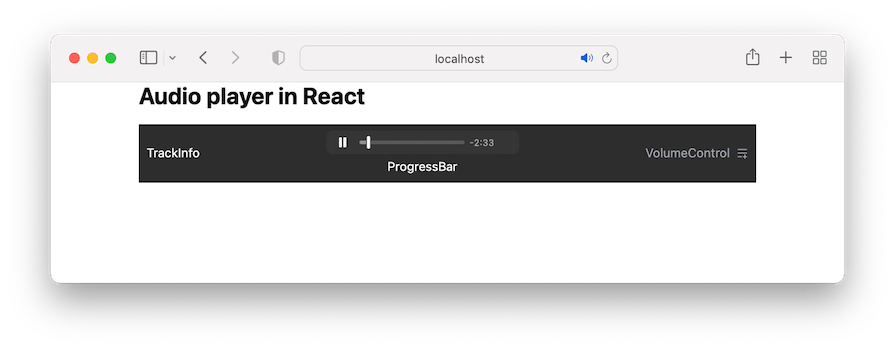 Building An Audio Player In React To Play Sound Or Music Logrocket Blog