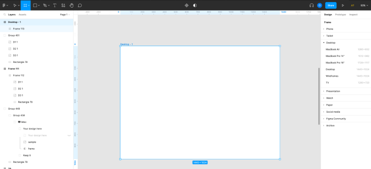 Making a website mockup in Figma - LogRocket Blog