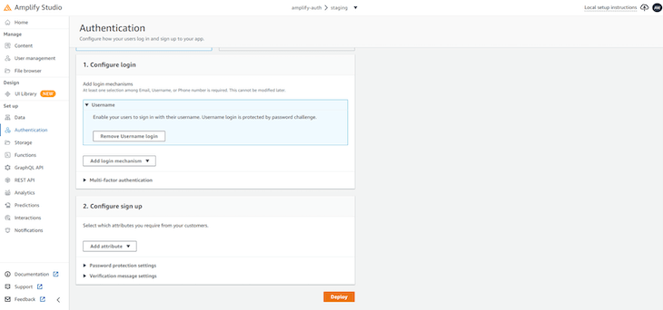How to use AWS Amplify for Next.js authentication - LogRocket Blog