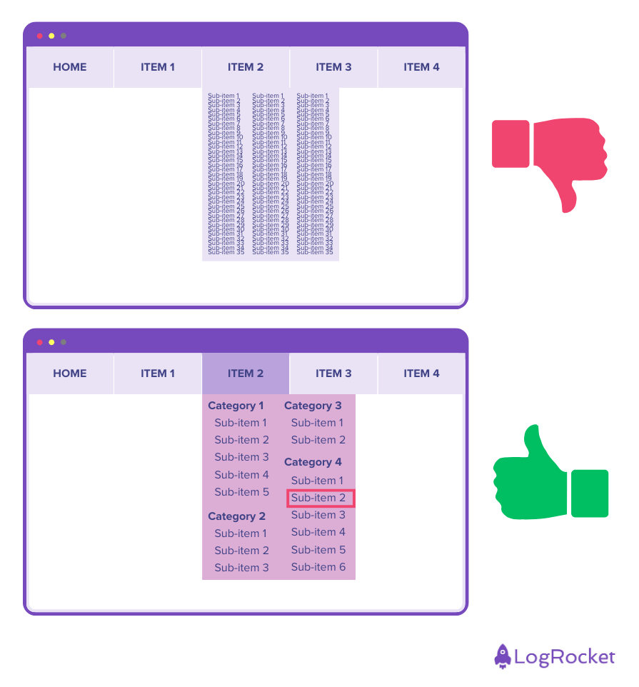 Primary vs. secondary navigation: Does your site need secondary? - LogRocket Blog