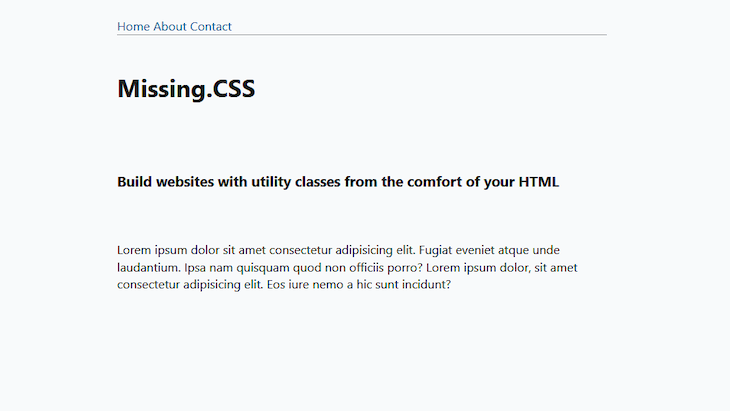 How Missingcss Compares To Tailwind Css Logrocket Blog